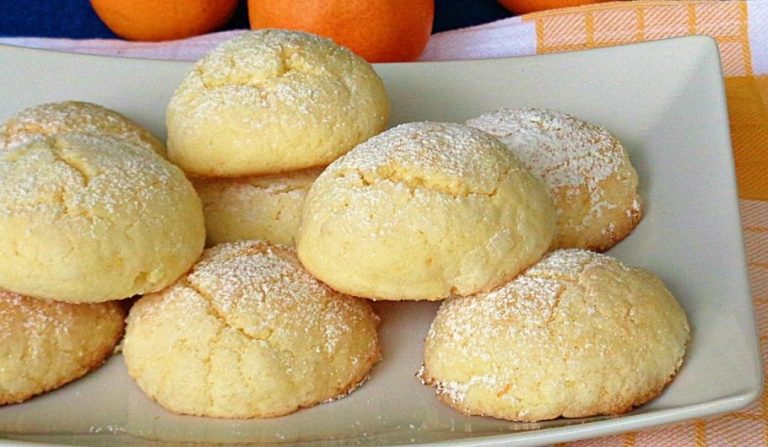 Biscuits à la clémentine à la farine de riz